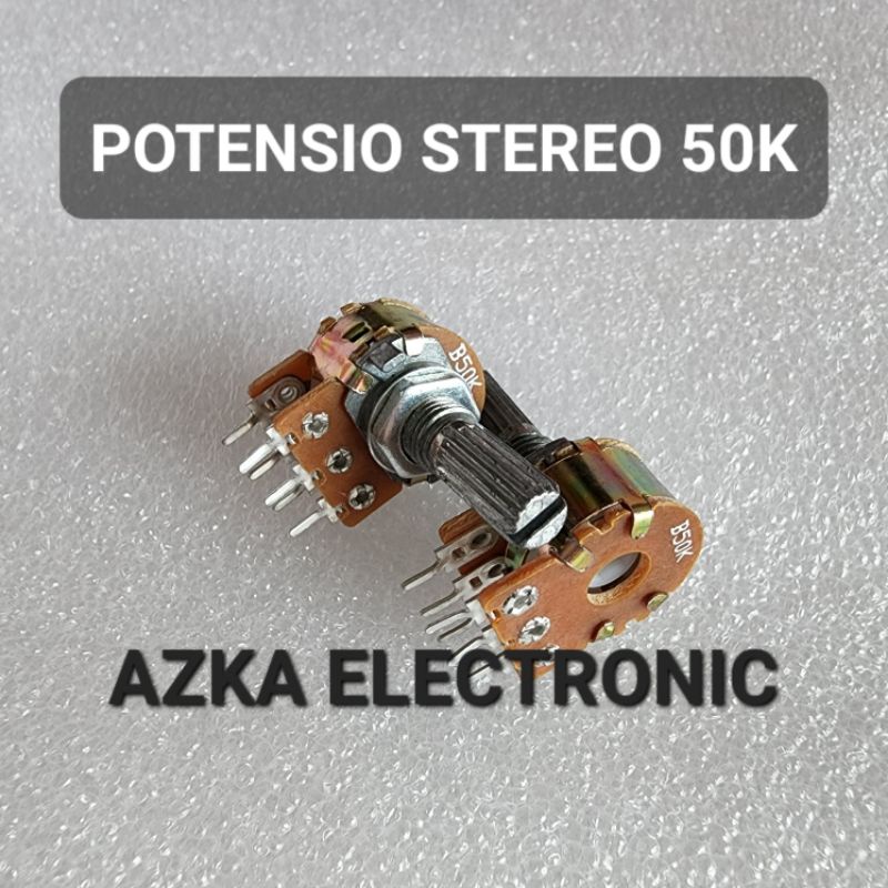 Jual Potensio Stereo 50K | Shopee Indonesia