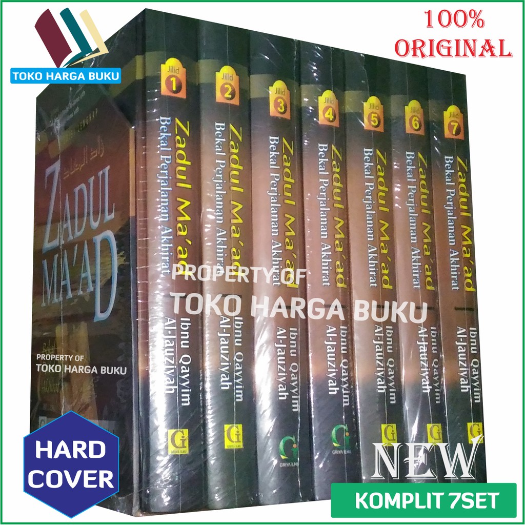 Jual Zadul Maad / Zaadul Ma'ad KOMPLIT 1 SET isi 7 Jilid + Box - Bekal Pejalanan ke Akhirat GI ...