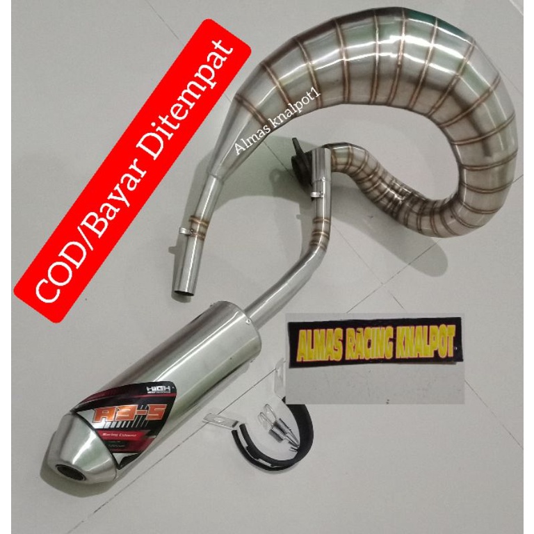 Jual Knalpot Ninja Udang Trail Knalpot Ninja lobster udang Trail Knalpot original Ninja 150 ...