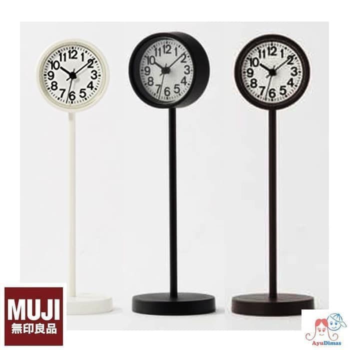 Jual MUJI PARK CLOCK MINI WITH STAND | Shopee Indonesia
