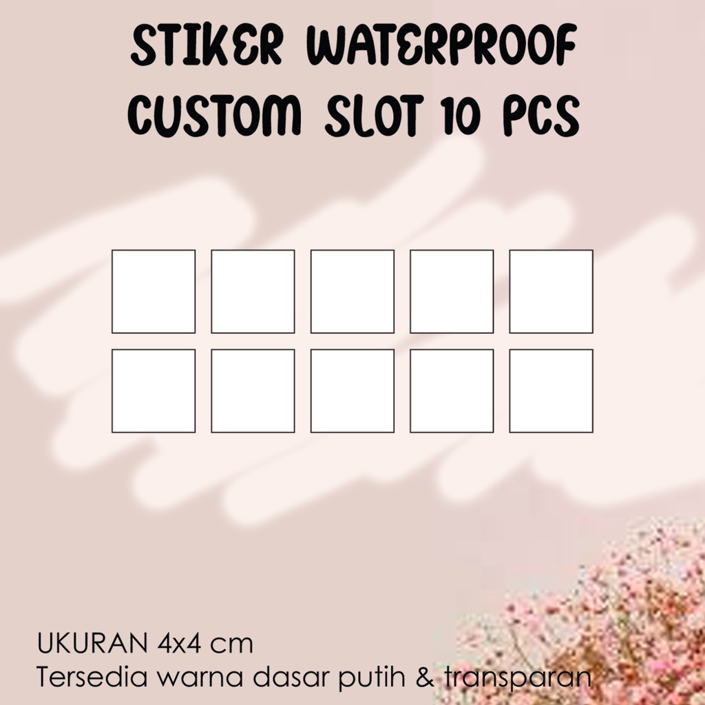 Jual 4x4 cm STIKER BUMBU 1 SET PAKET WATERPROOF / TRANSPARAN | Shopee ...