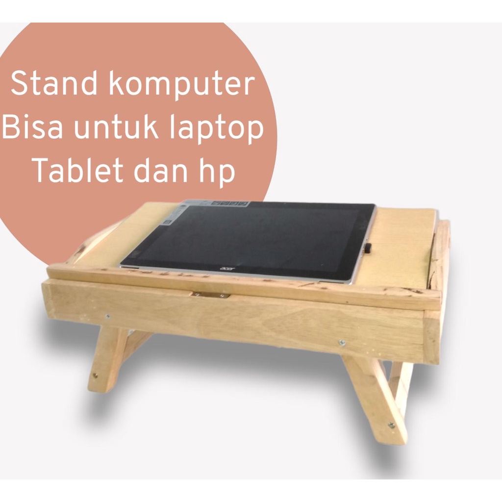Jual ALAS LAPTOP/STAND KOMPUTER/MEJA STAND KOMPUTER | Shopee Indonesia