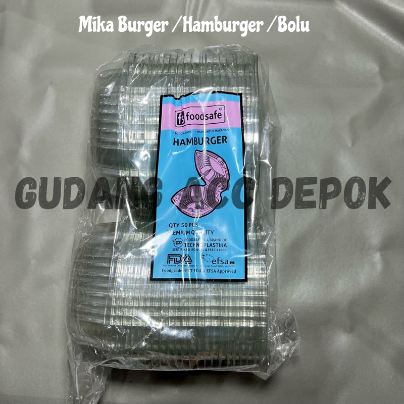 Jual Isi 50pc Mika Roti Burger Hamburger Mika Bolu | Shopee Indonesia