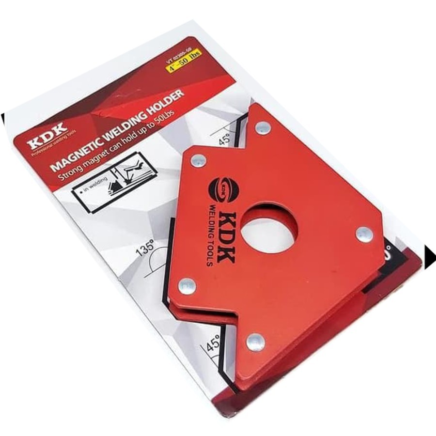 Jual SIKU MAGNET LAS 4 INCH 50LBS KDK / MAGNETIC WELDING HOLDER 4INCH ...