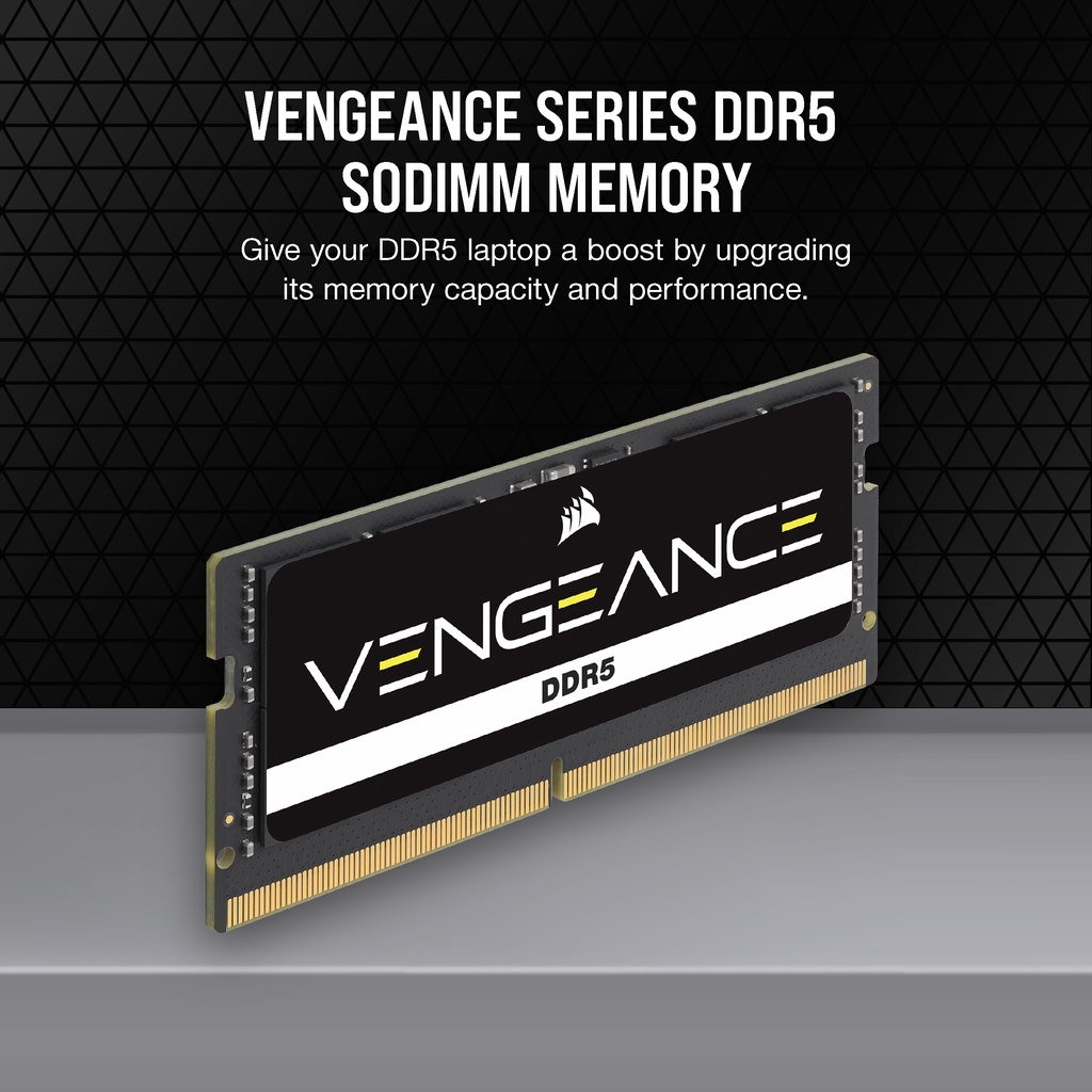 Jual CORSAIR VENGEANCE DDR5 SODIMM 32GB (2x16GB) DDR5 4800 C40 | Shopee ...