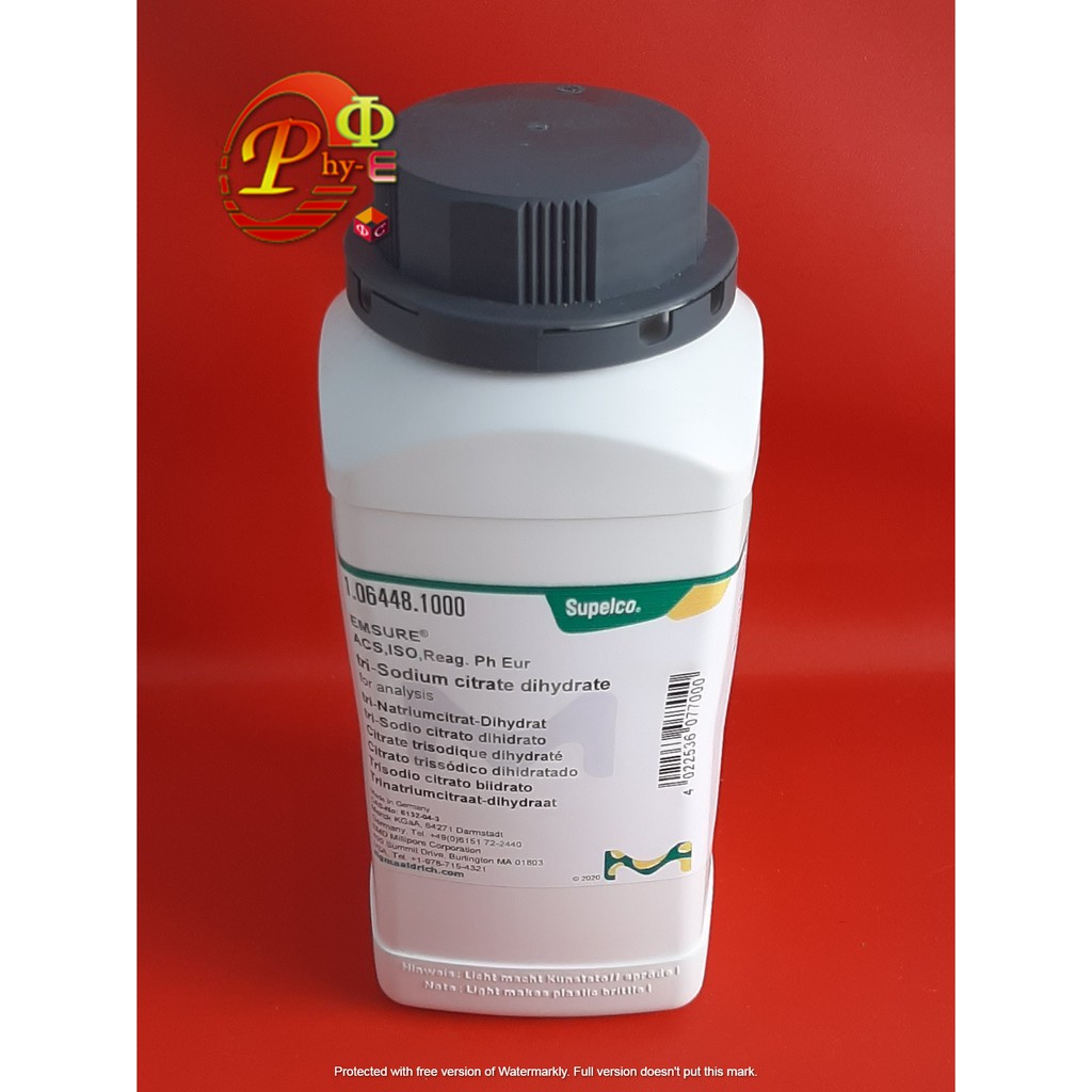 Jual Tri-Sodium Citrate Dihydrate / Sodium Sitrat Analis / Trisodium ...
