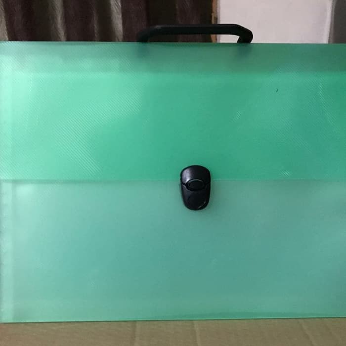 Jual Map Folder Untuk Dokumen Kertas F4/Folio Slot 12 Layer | Shopee ...