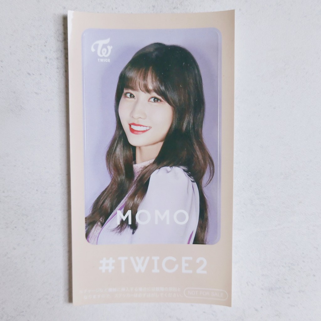 Jual (READY) TWICE - #TWICE 2 IC CARD STICKER JAPAN | Shopee Indonesia