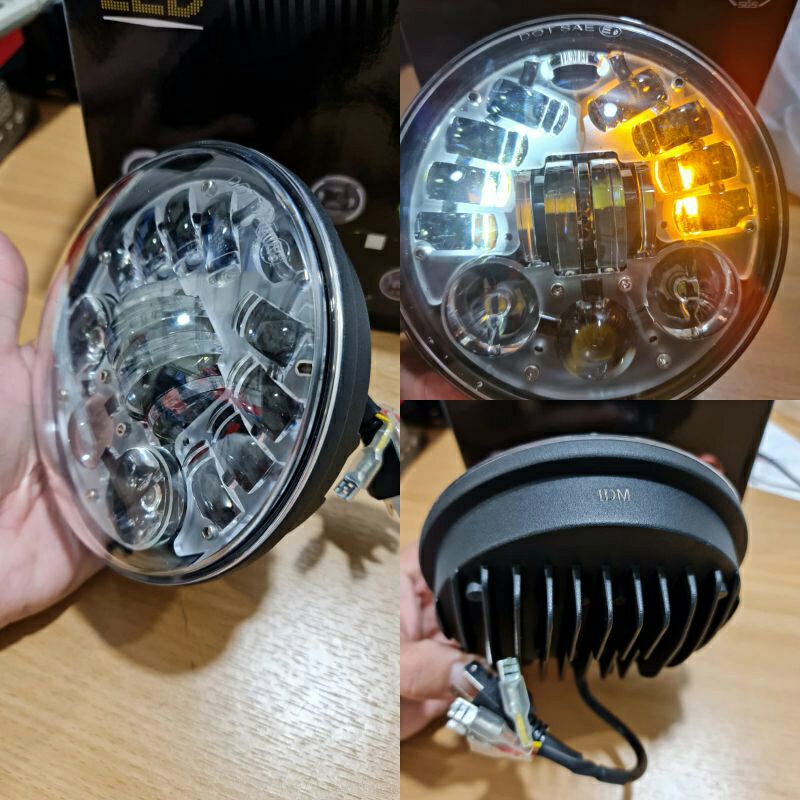 Jual LAMPU DAYMAKER 16 LED 5,75 INCH 75 WATT | Shopee Indonesia