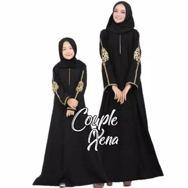 Jual JUBAH BASIC MODERN COUPLE IBU DAN ANAK ANAK BORDIR XENA ARAB SAUDI ...
