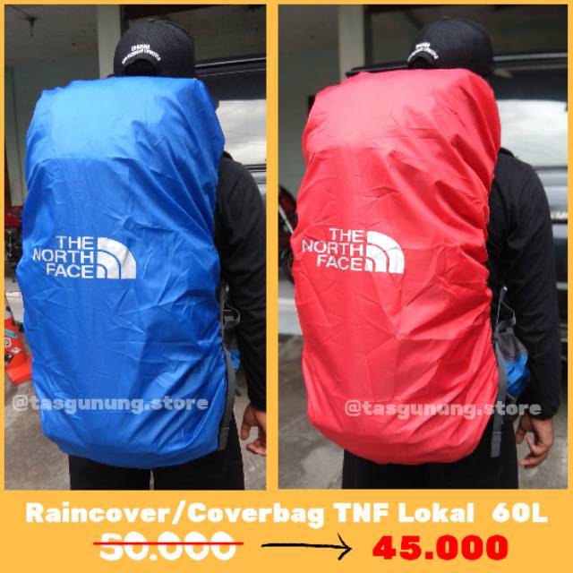Jual Raincover - Coverbag 45L / 50L / 60L - Raincover Tas Gunung 45L ...