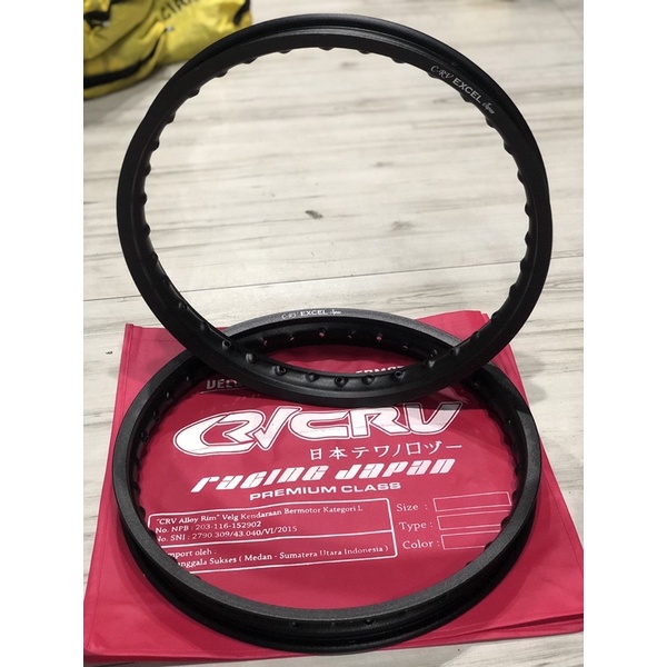 Jual Velg Alloy CRV Excel Japan 18 x 160 Hitam Kulit Jeruk 1 Set ...