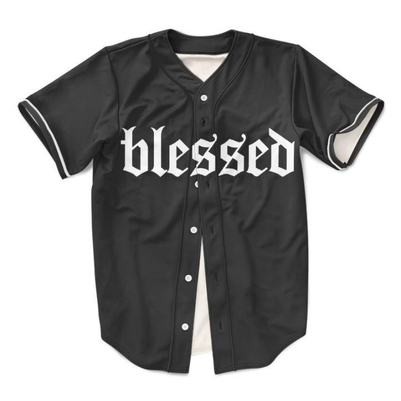 Jual jersey baseball blessed bebas custom | Shopee Indonesia