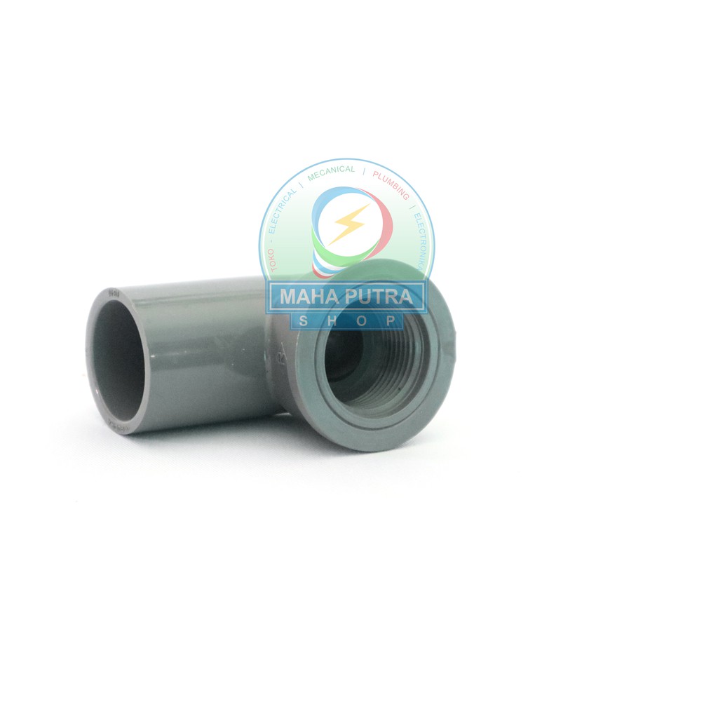Jual KNEE ELBOW DRAT DALAM PIPA PVC 1" RUCIKA. SAMBUNGAN PIPA PVC ...