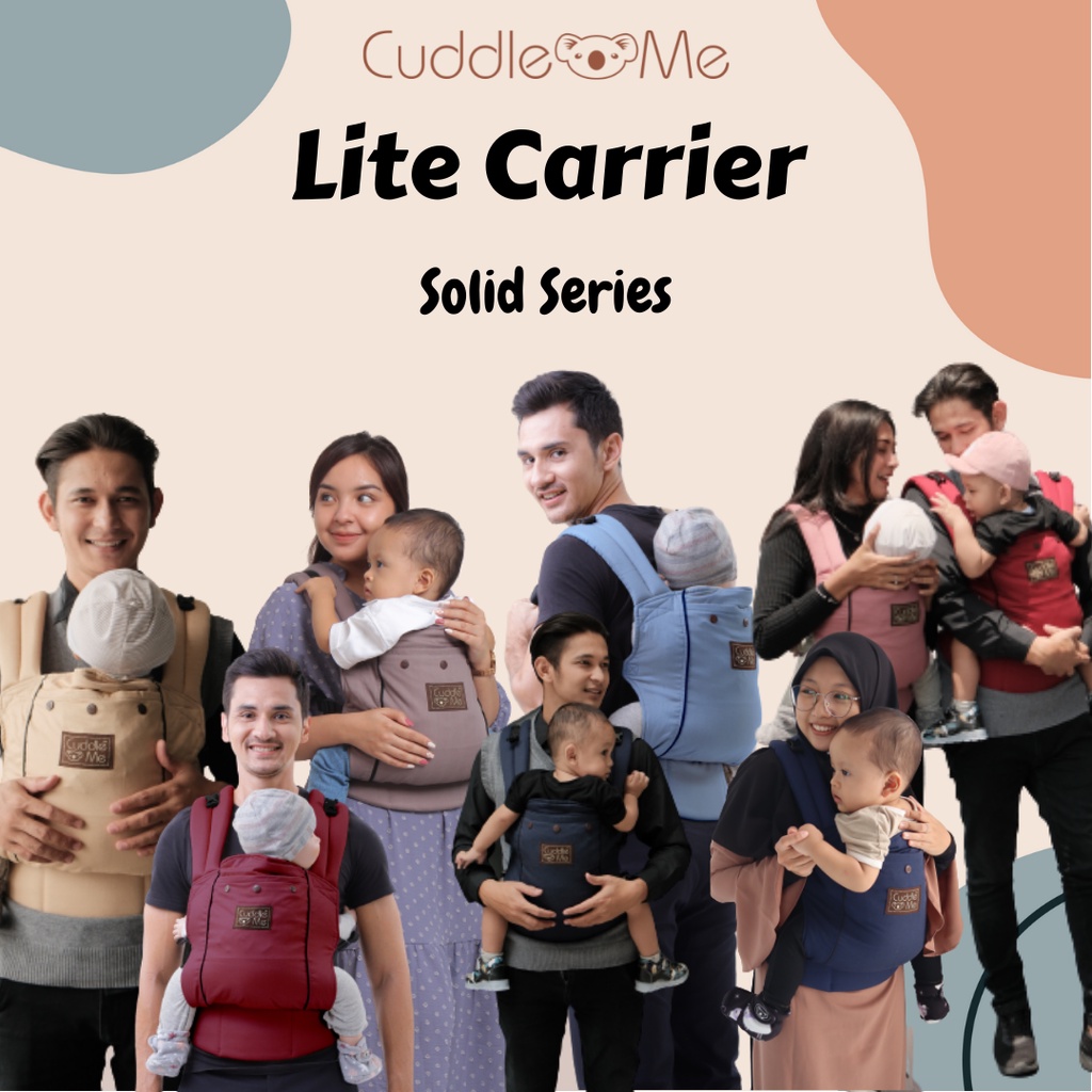 Jual CuddleMe Lite Carrier Solid Gendongan Bayi SSC Cuddle Me Polos ...
