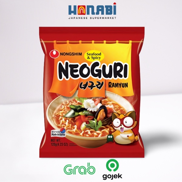 Jual Nongshim Neoguri Udon Noodle Soup & Spicy Seafood 120g - Ramen ...