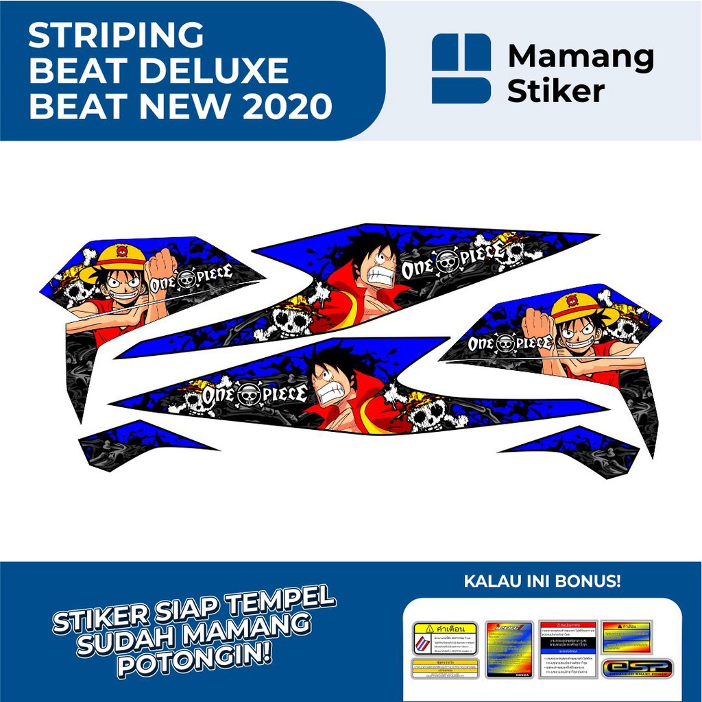 Jual STRIPING BEAT 2020 Motif 10/STIKER BEAT DELUXE/STICKER BEAT NEW ...