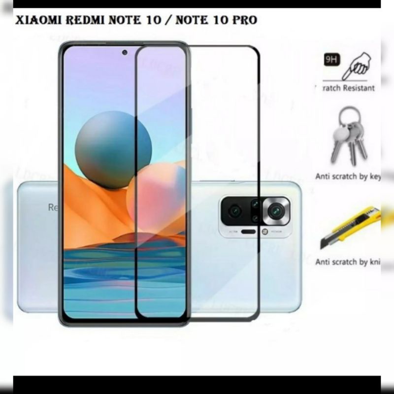 Jual TEMPERED GLASS Redmi Note 10 Redmi Note 10 Pro Layar Anti Gores ...