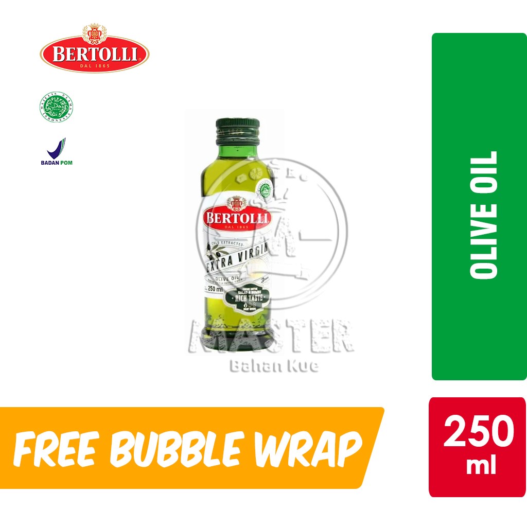 Jual Bertolli Extra Virgin Olive Oil / Minyak Zaitun [Botol Kaca 250ml ...