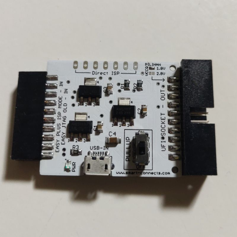 Jual SMART CONNECTS Adapter Direct ISP Emmc Easy JTAG OLD VCC VCCQ 1.8v 2.8v 3.3v PULLUP USB dan ...