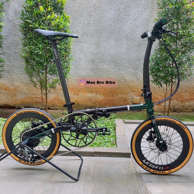 Jual fnhon gust wayang fullbike 1 x 10 speed new rakit sepeda lipat ...