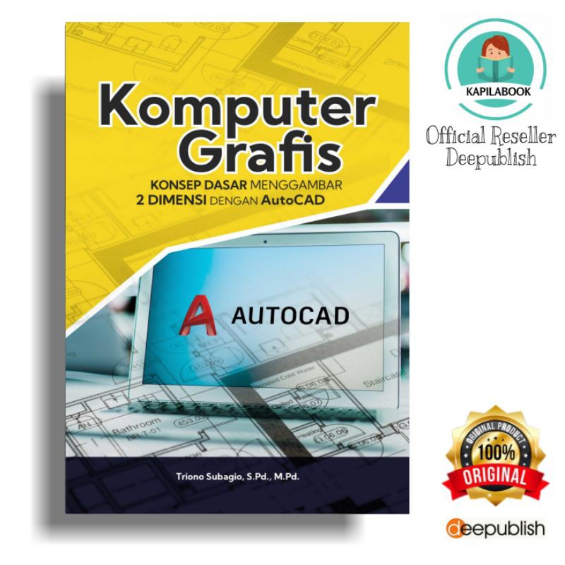 Jual Buku Komputer Grafis Konsep Dasar Menggambar 2 Dimensi dengan AutoCAD | Shopee Indonesia
