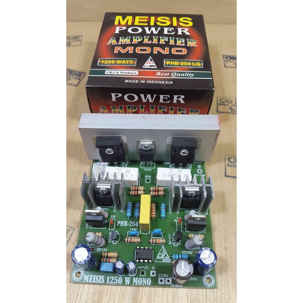 Jual KIT POWER AMPLIFIER MONO 1250 WATT | Shopee Indonesia