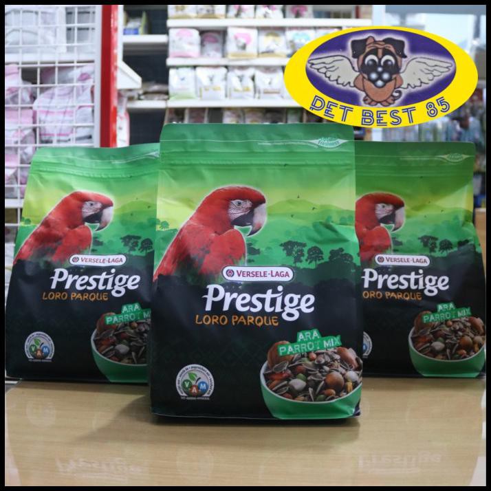 Jual Prestige Premium Parrot Ara 2Kg Makanan Burung Macaw Import ...
