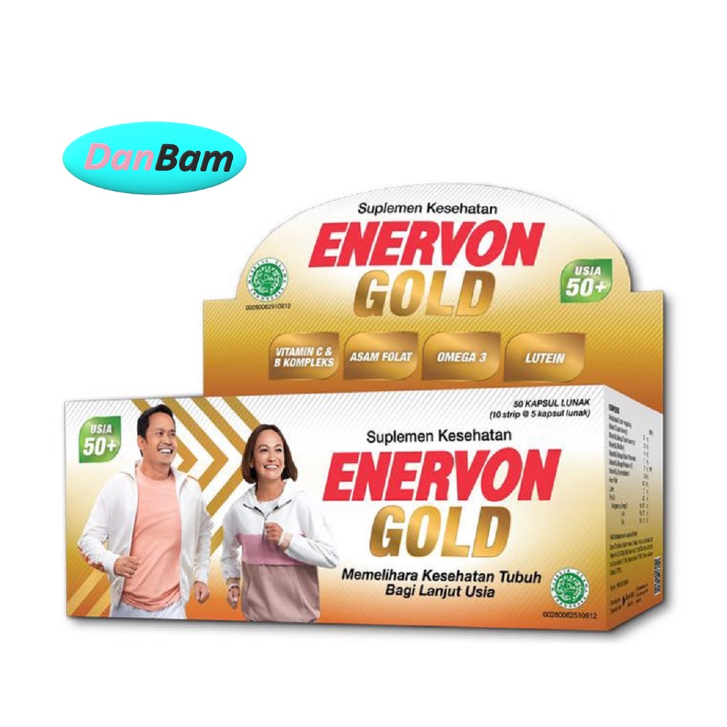 Jual Enervon Gold 50 Kapsul | Shopee Indonesia