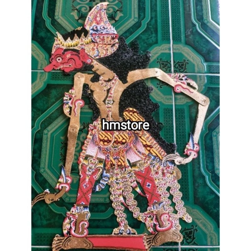 Jual Wayang Kulit Kerbau Patih Sabrang Alusan | Shopee Indonesia
