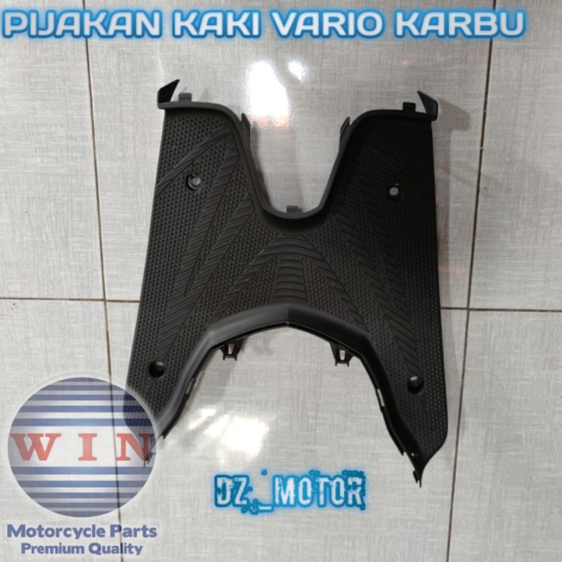 Jual Step Floor Dek Pijakan Kaki Atas Honda Vario Lama Old Karburator KVB Merek WIN | Shopee ...