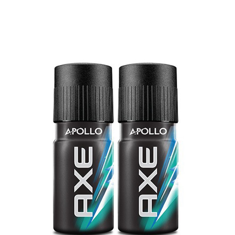Jual Axe Deodorant Body Spray Apollo 2 x 150 mL | Shopee Indonesia