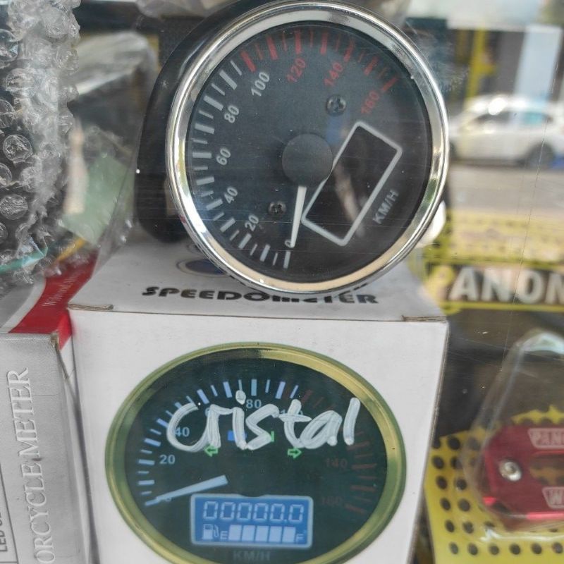 Jual Takometer LED Speedometer Crystal Chrome Termignoni | Shopee Indonesia