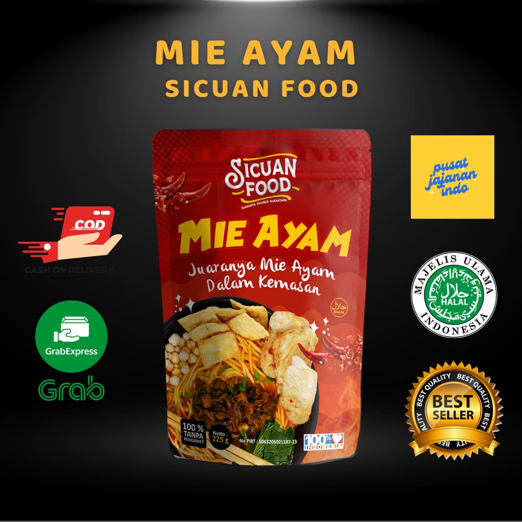 Jual Makanan Instan Mie Ayam Frozen Sicuan Food Kuliner Bandung ...