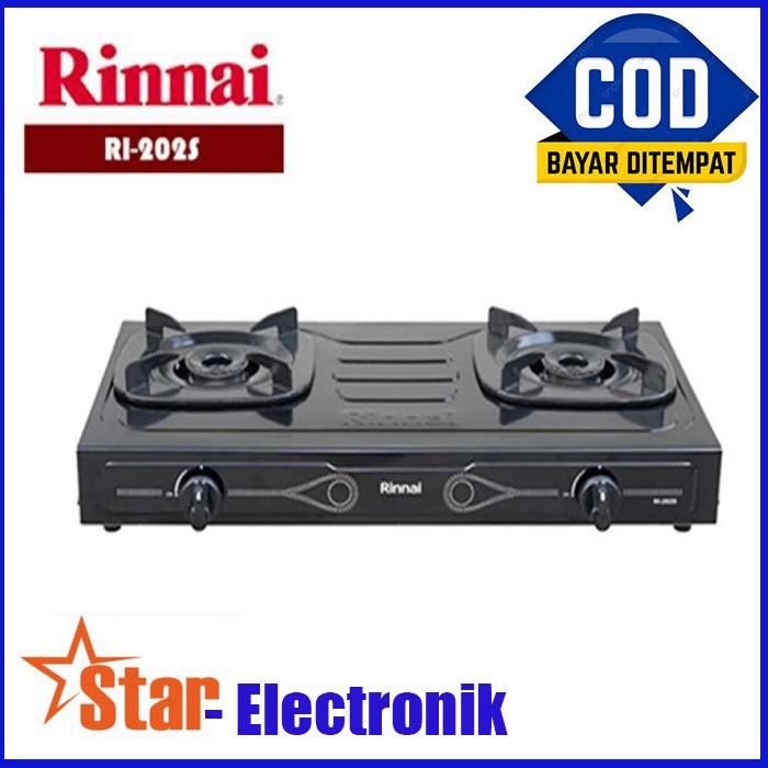 Jual RINNAI RI-202S Kompor Gas 2 Tungku Body Teflon - ORIGINAL ...