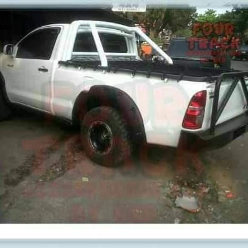 Jual OVER FENDER TOYOTA HILUX REVO VIGO SINGLE CABIN MODEL BAUT MONSTER ...