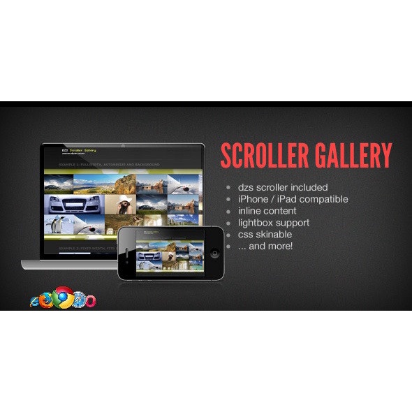 Jual DZS Scroller Gallery - GPL | Shopee Indonesia