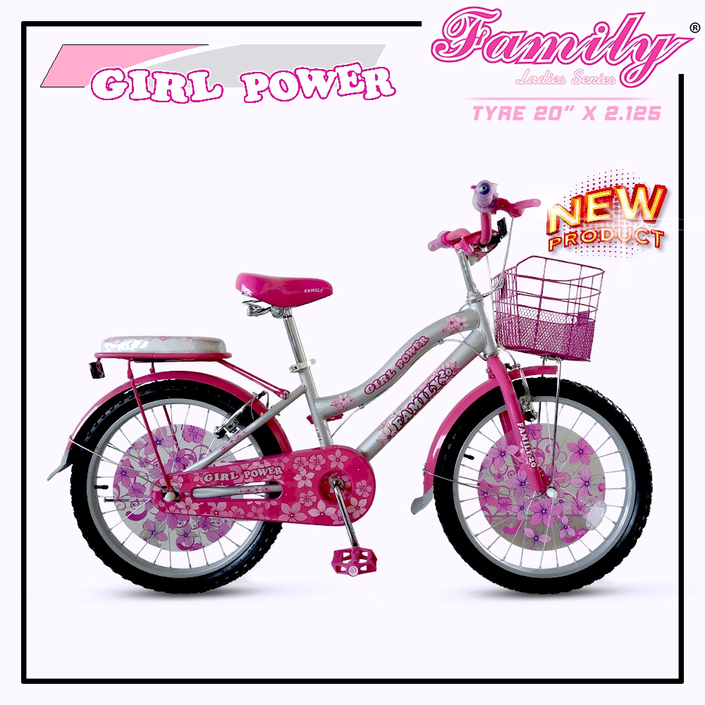Jual Sepeda Mini 20 Family Girl Power | Shopee Indonesia