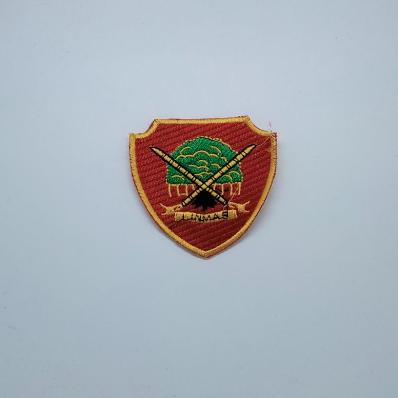 Jual Logo Bordir Linmas / Logo Linmas / Bordir Logo Linmas / Bordir ...