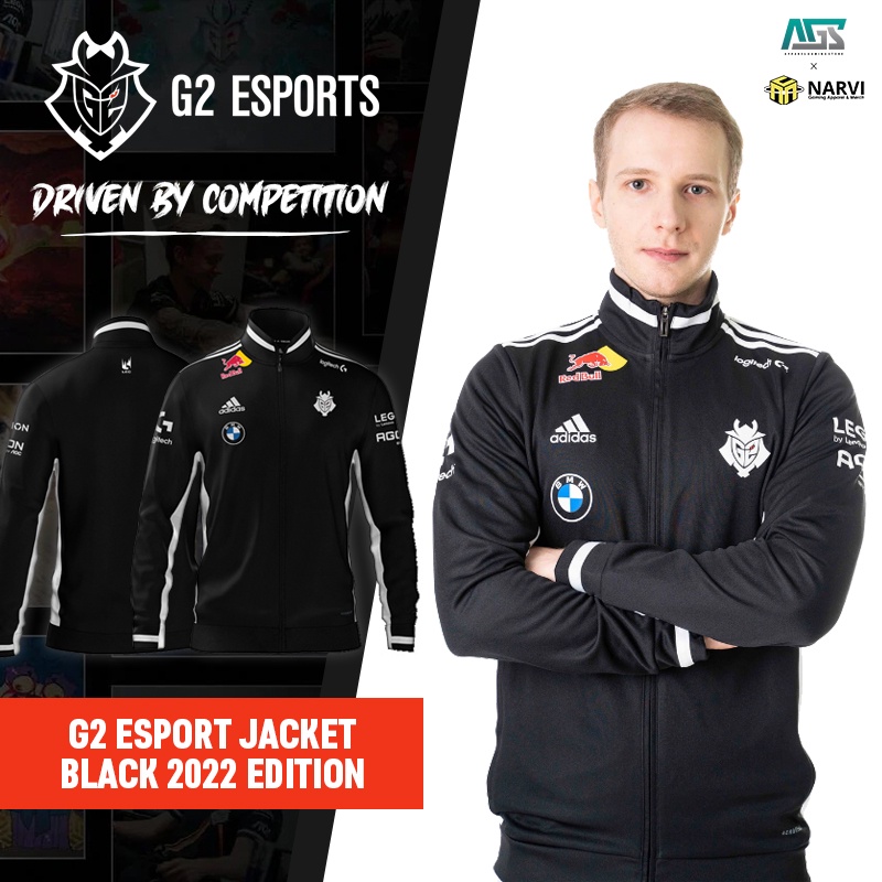 Jual Jaket Team G2 Esports Pro Kit Black | Shopee Indonesia