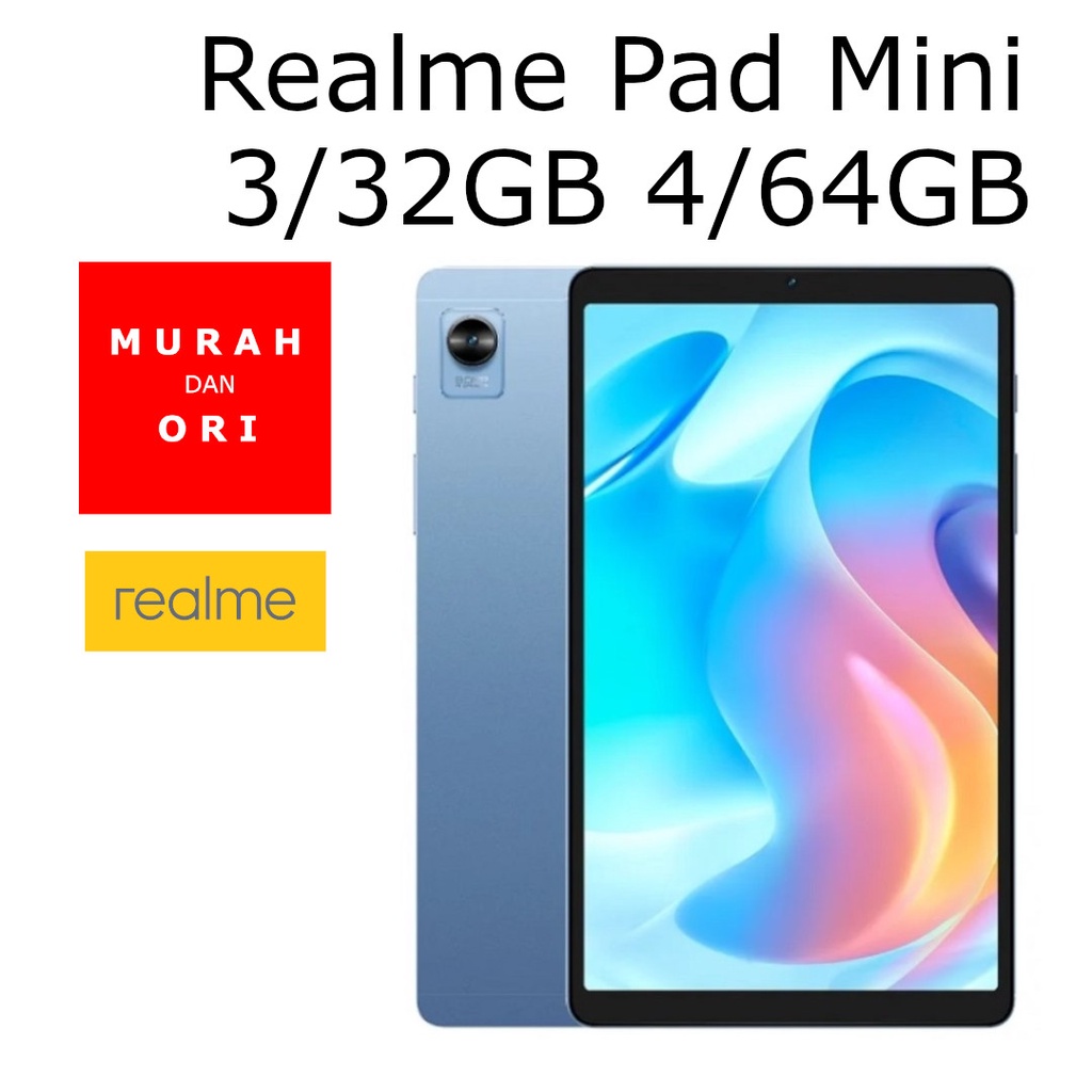 Jual Realme Pad Mini 3/32GB 4/64GB | Shopee Indonesia