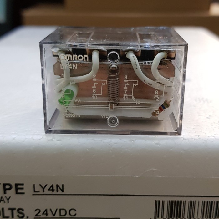 Jual RELAY OMRON LY-4N 12VDC 24VDC / LY 4N / LY4N - 24VDC | Shopee ...