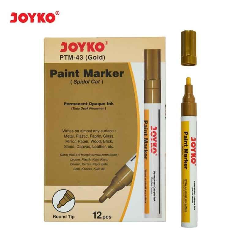 Jual PAINT MARKER/ SPIDOL GOLD/ SPIDOL PERMANENT | Shopee Indonesia