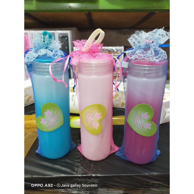 Jual BOTOL Slim WARNA + JARING TILE | Shopee Indonesia