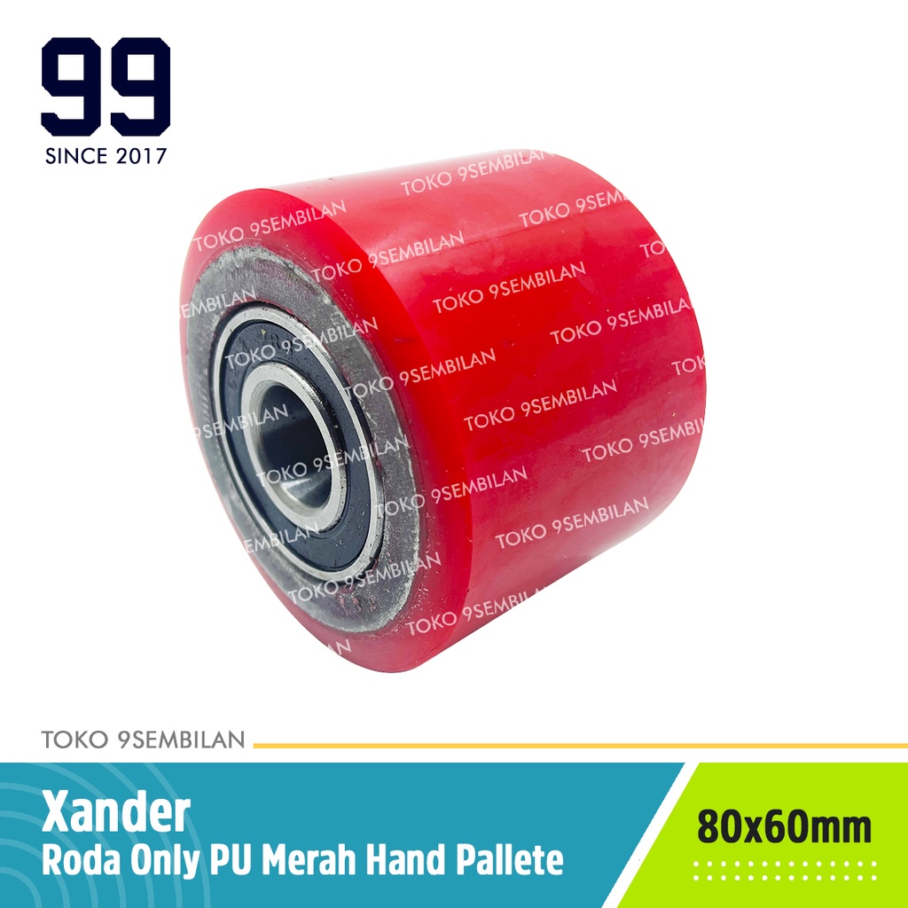 Jual Roda Hand Pallet Lift PU 80 x 60mm Double Bearing Palet | Shopee ...