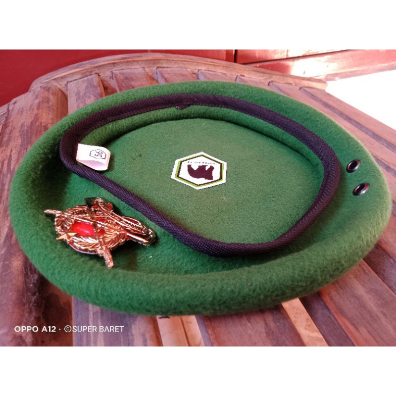 Jual TOPI BARET HIJAU INFANTERI TNI AD | Shopee Indonesia