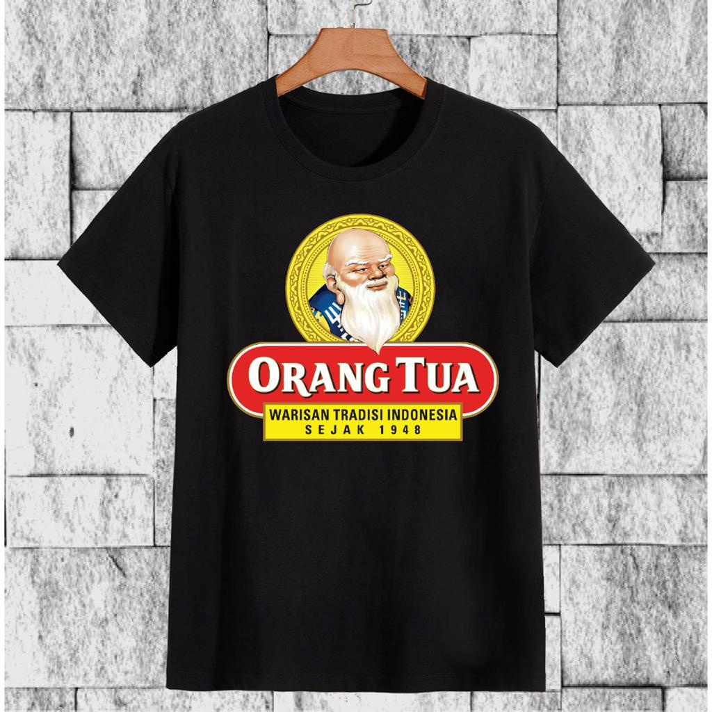 Jual Kaos Distro Pria TShirt Pria Kaos Pria ORANG TUA BF - DTF080 ...