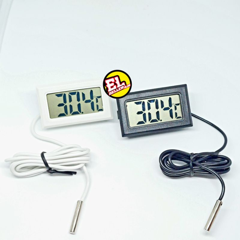 Jual Termometer Mini Digital Alat Pengukur Suhu Air, Mesin, Ruangan ...