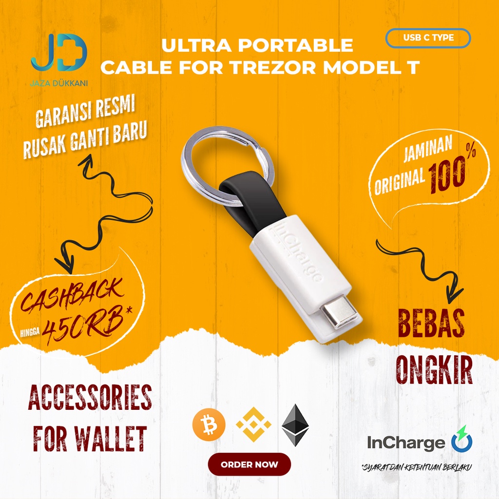 Jual InCharge Premium Version Ultra Portable Cable Model USB-C for ...