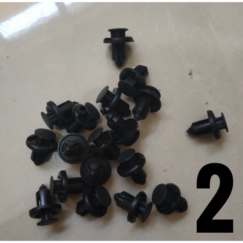 Jual Kancing klip kancing grill klip clip inner fender klip bumper ...